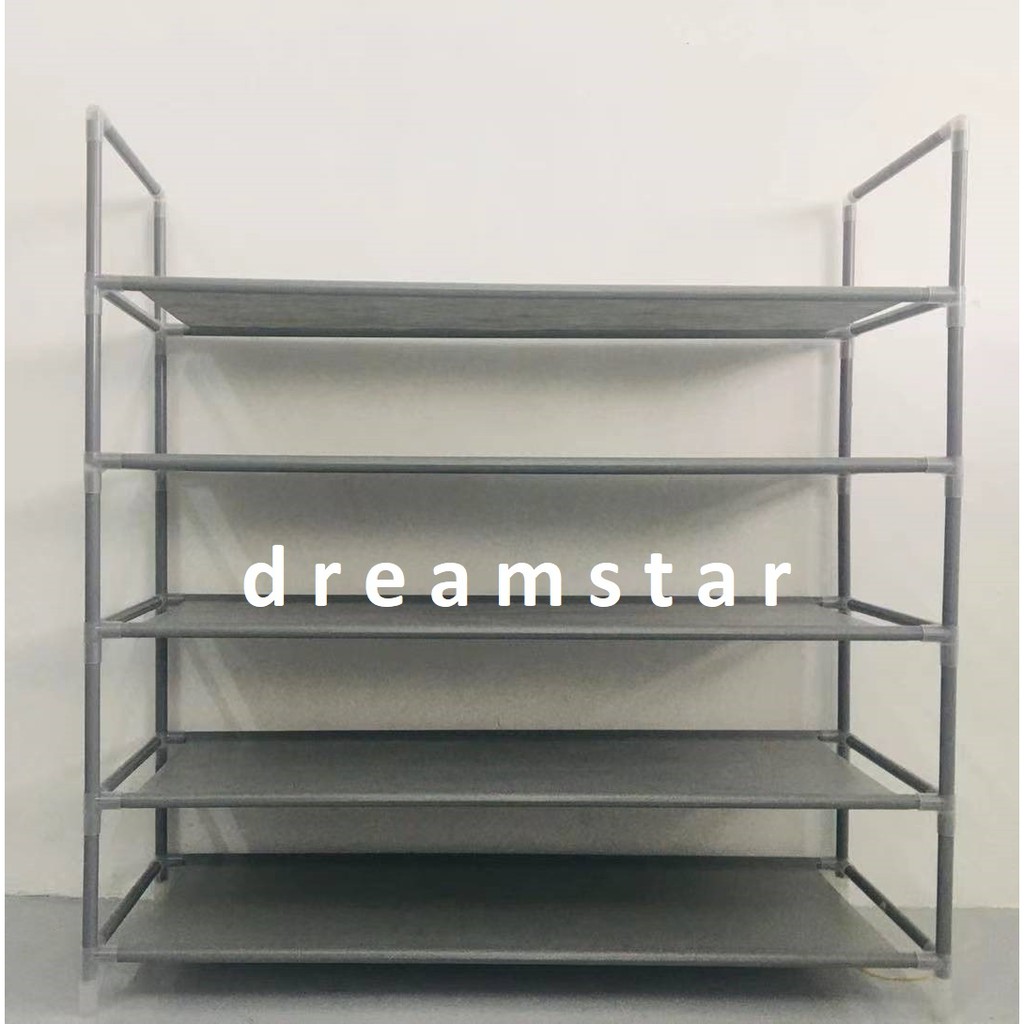5 Layer Adjustable/Expandable Shoe Rack Stackable shoe rack organizer ...