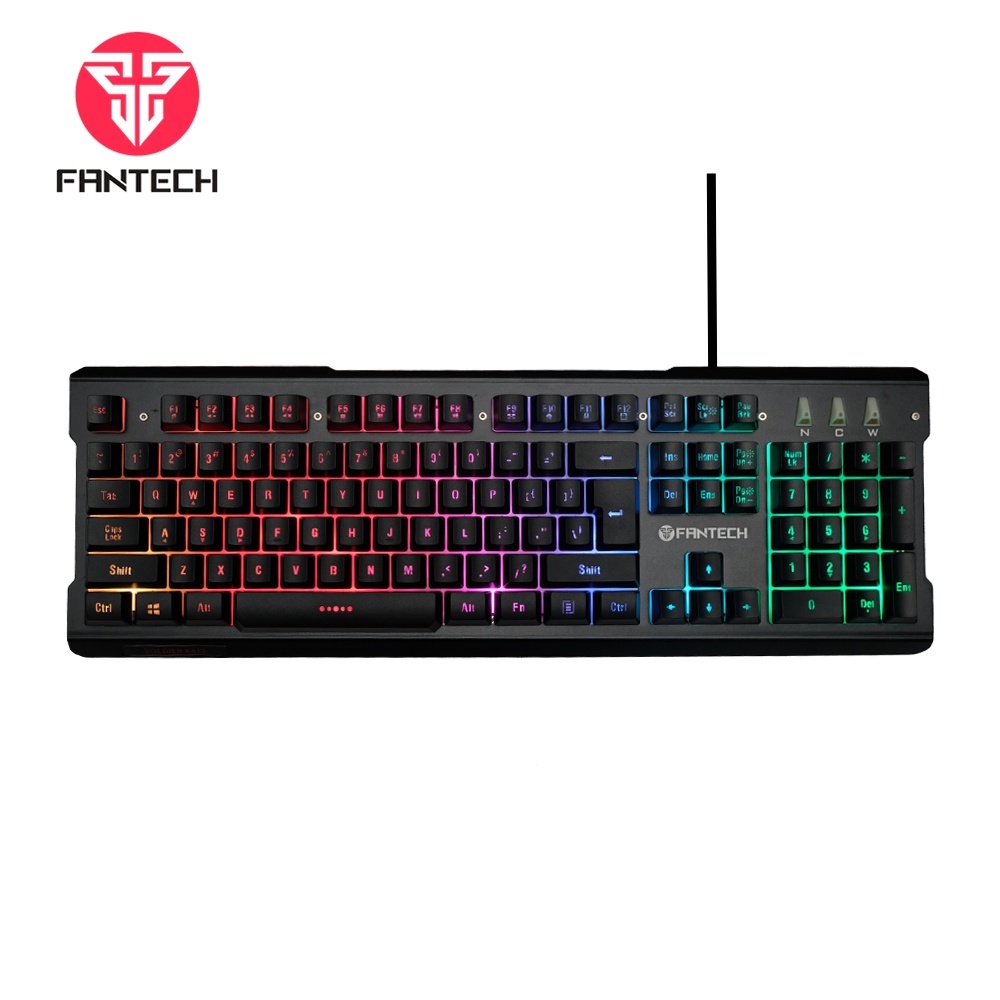Fantech K612 Soldier RGB Spectrum Mechanical Membrane Gaming Keyboard ...