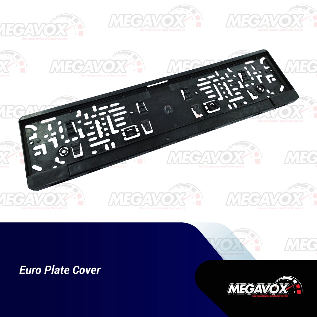 Euro Plastic Plate Cover | Shopee Philippines