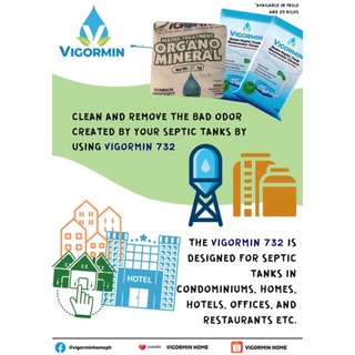 Vigormin 732(V1) @25kilos for Septic Tank/STP/WWTP | Shopee Philippines