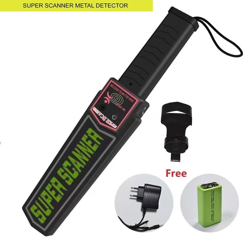 Portable Handheld Metal Detector High Sensitive Audible Alarm and ...