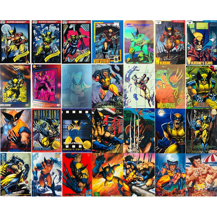 Wolverine High Marvel Collectible Cards Avengers X-Men Singles | Shopee ...
