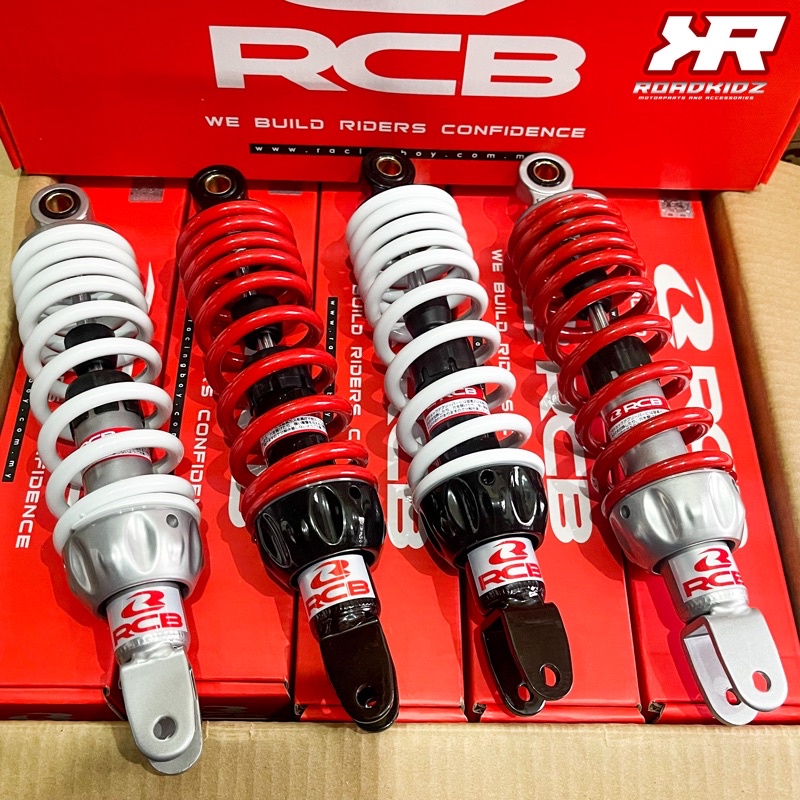 RACING BOY (RCB) SHOCK A2 Series 295mm/330mm (ALL TYPE )CLICK, MIO ...