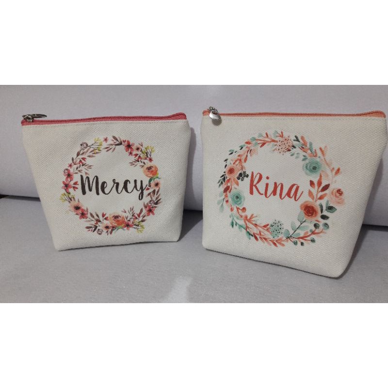 Make Up / Vanity Pouch (Personalized) | Shopee Philippines