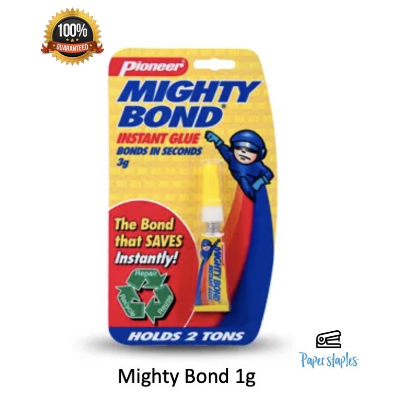 ORIGINAL Mighty Bond sakto (1g) | Shopee Philippines