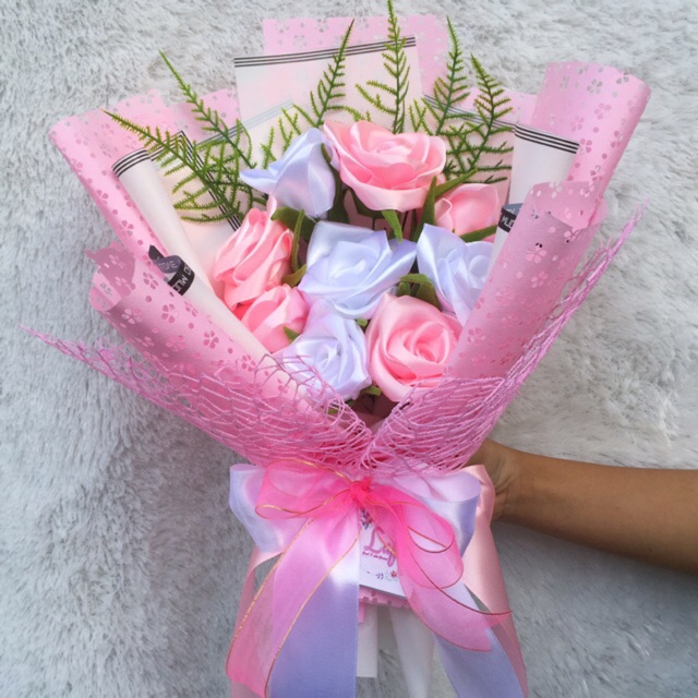 Flower bouquet / lily flower / Graduation bouquet | Shopee Philippines