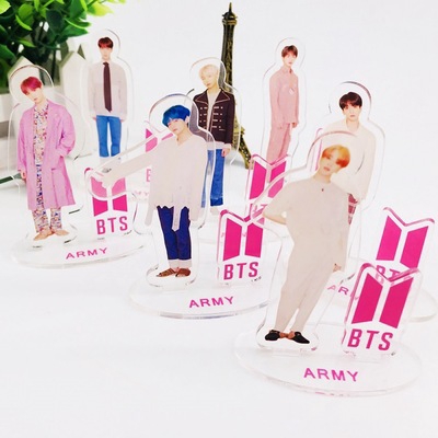 BTS BT21 standing sign transparent stop sign | Shopee Philippines