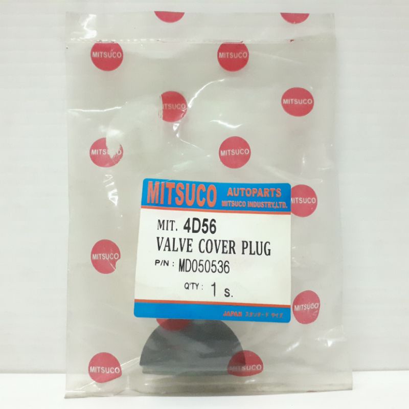 MITSUCO VALVE COVER PLUG (HALF MOON) MITSUBISHI 4D56 | Shopee Philippines