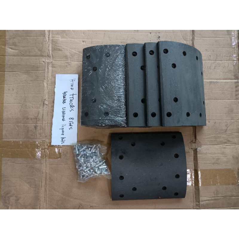 Hino trucks brake lining repair kit 1set ( 1pc) | Shopee Philippines