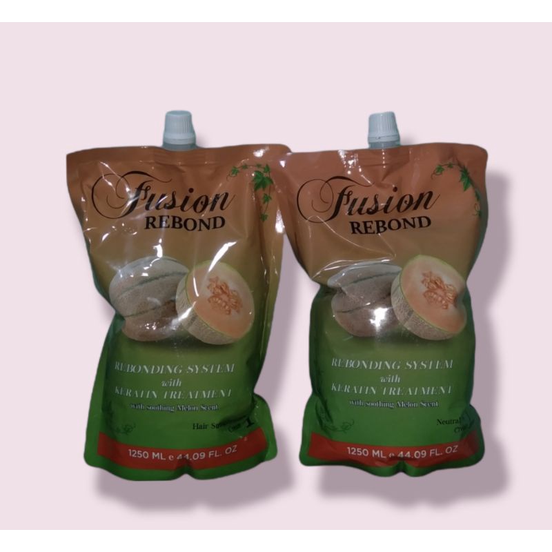 Fusion Rebond Set,Rebonding System with keratin treatment 1250mlx2 ...