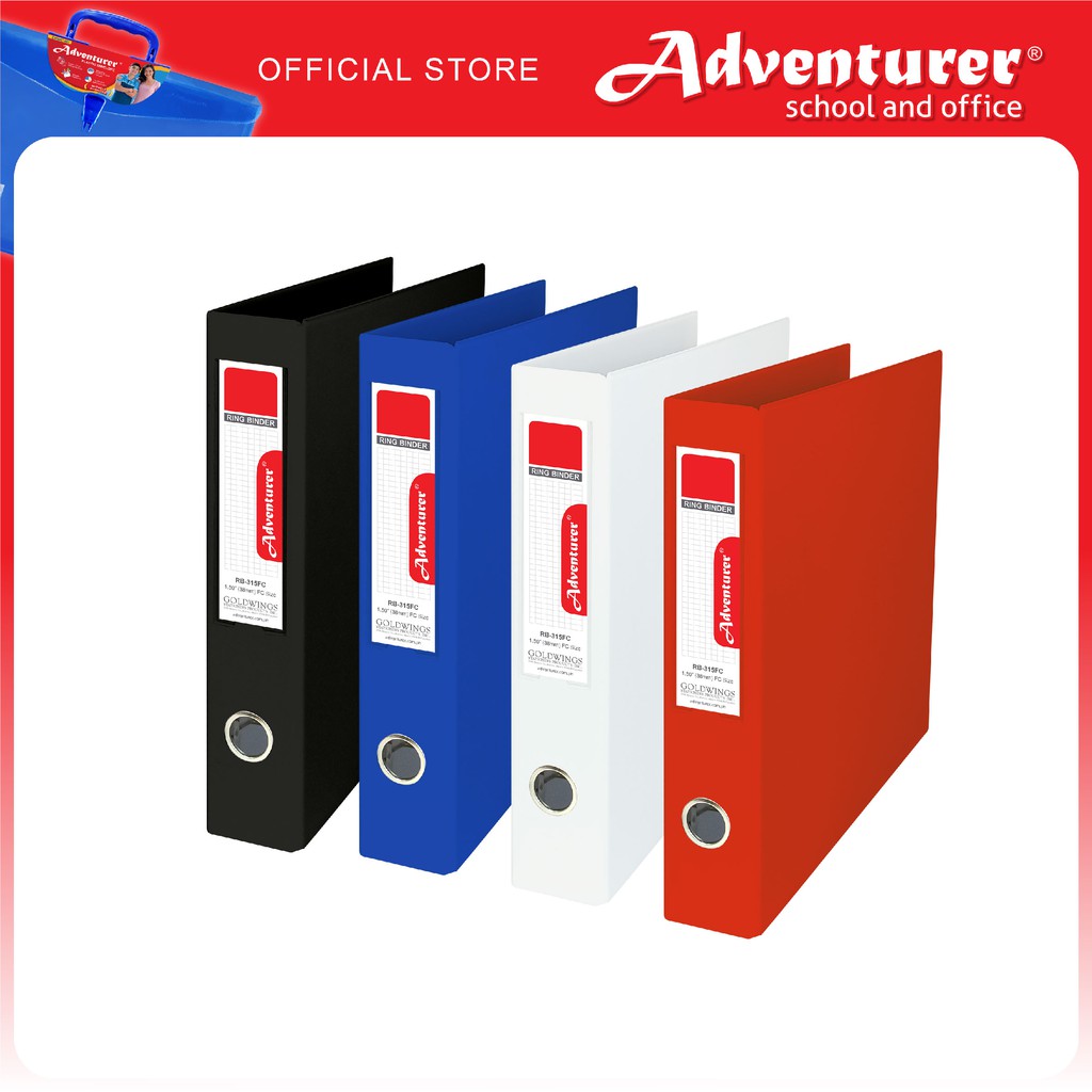 Adventurer Ring Binder, 3-Ring Binder, 1.5" - FC Size | Shopee Philippines