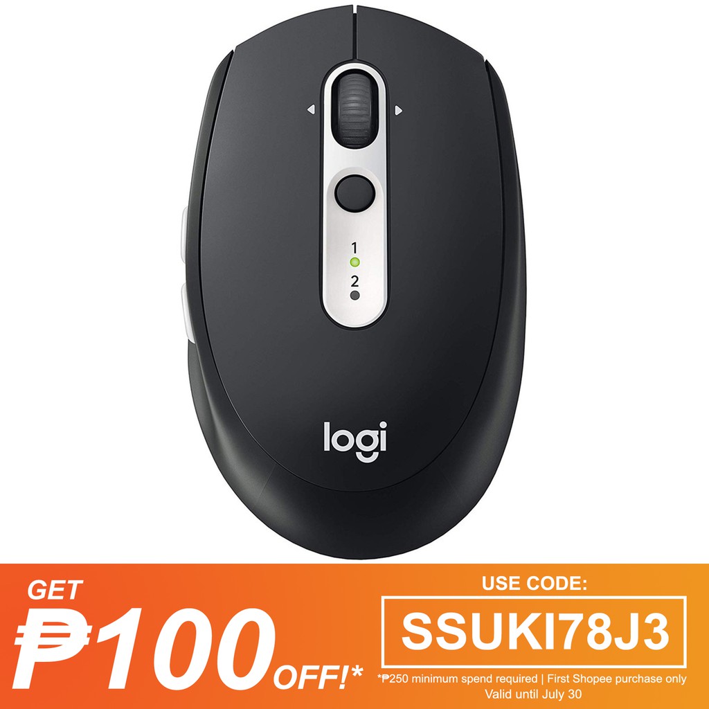 Logitech M585 Device Multi Tasking Mouse Wireless Bluetooth | Shopee ...