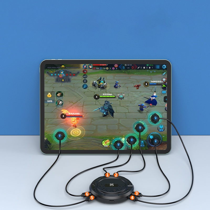 2022 New Mobile Phone Linker Fast Mute Connection Device Live Streaming ...