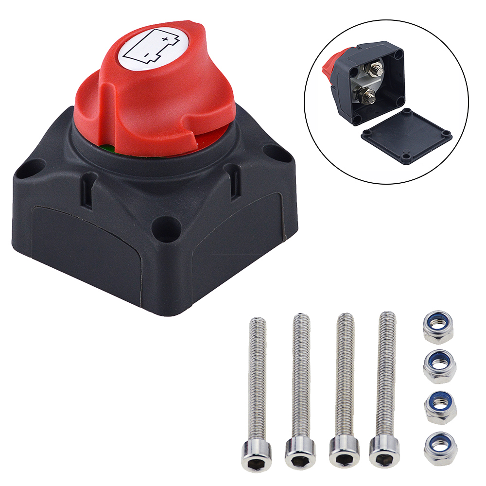 1PCS 12V/24V 300A Car Battery Isolator Main Battery Switch Emergency ...