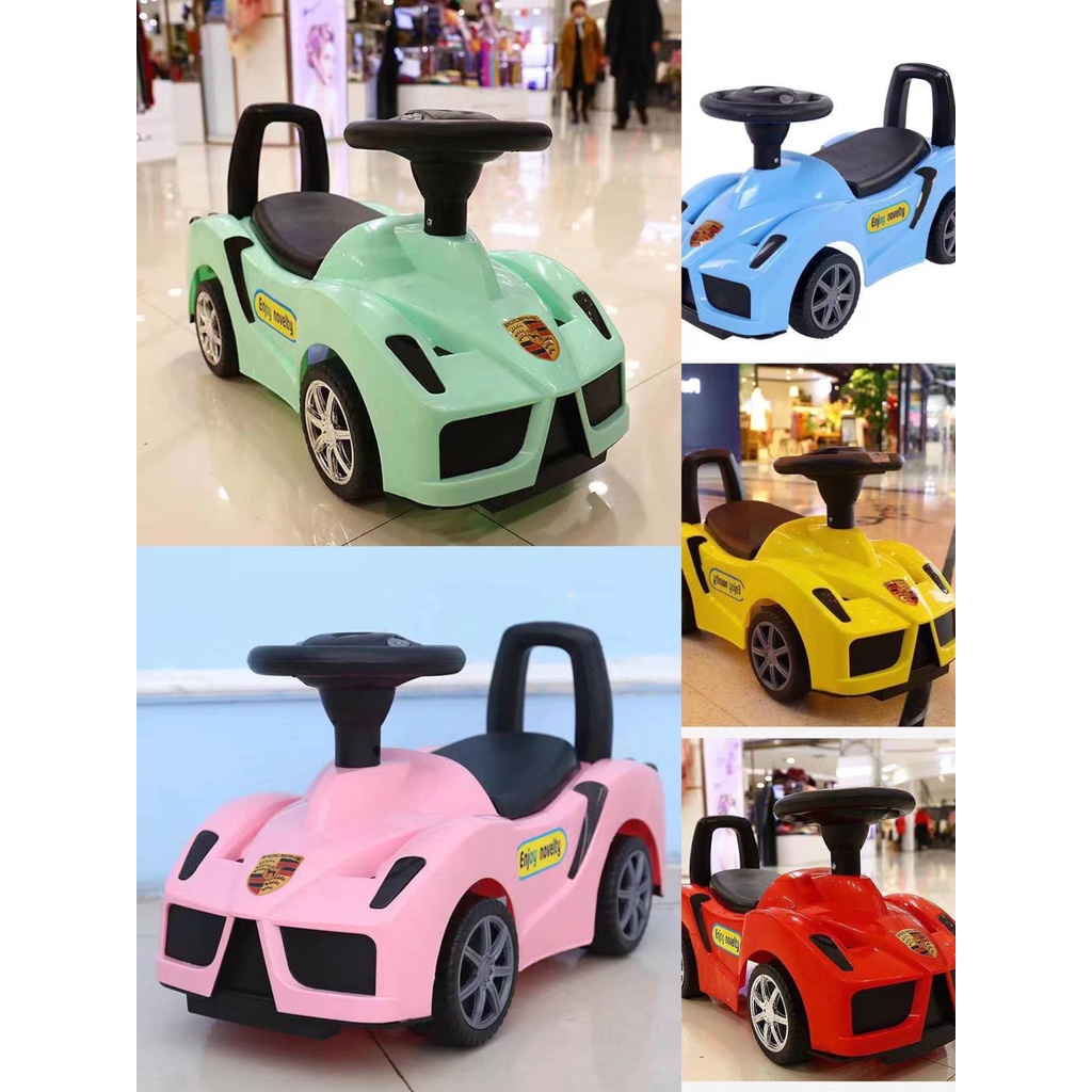 FERRARI Twisting Baby Car Ride On Twist Outdoor Kids Ride on Toy Car ...