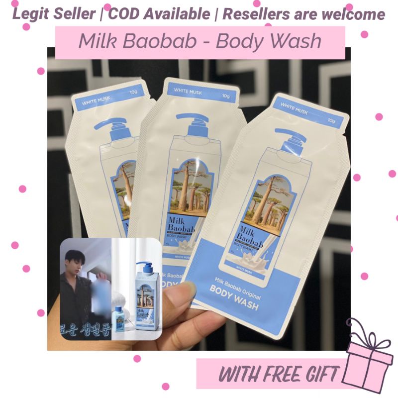 Milk Baobab - Body Wash (Sachet - 10g) | Shopee Philippines