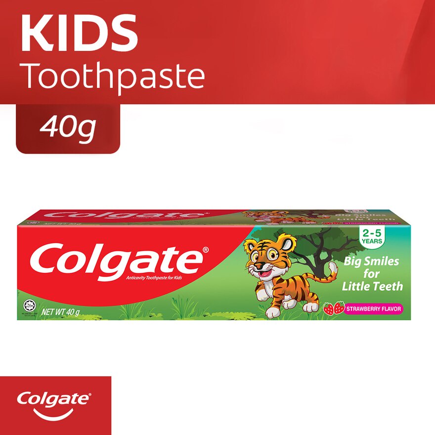 COLGATE Tiger Kids Toothpaste 40g | Shopee Philippines