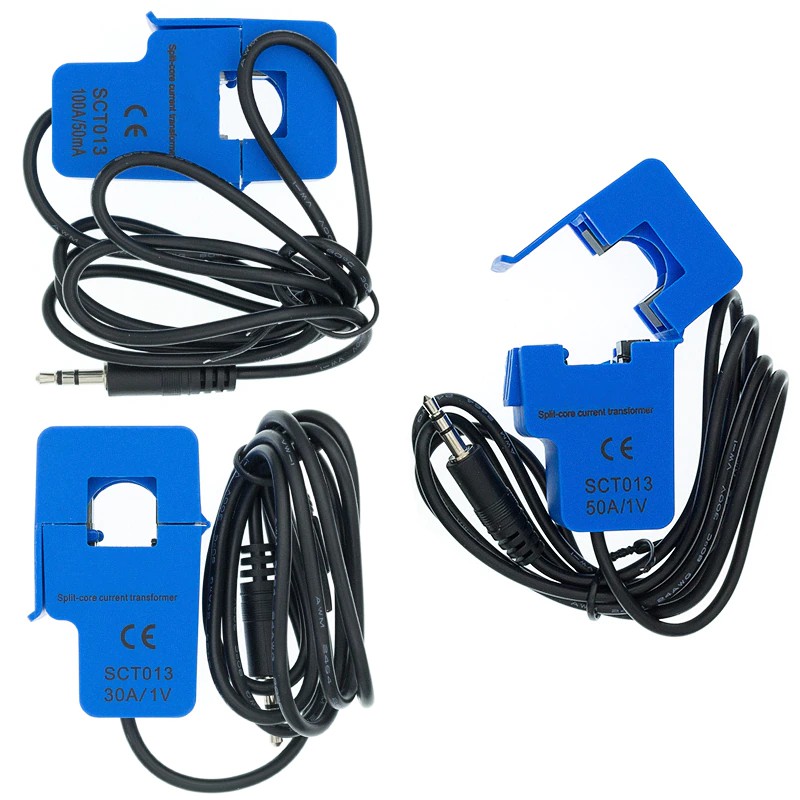 Non-Invasive AC Current Sensor Split Core 30A 50A 100A Sct-013-030 Sct ...