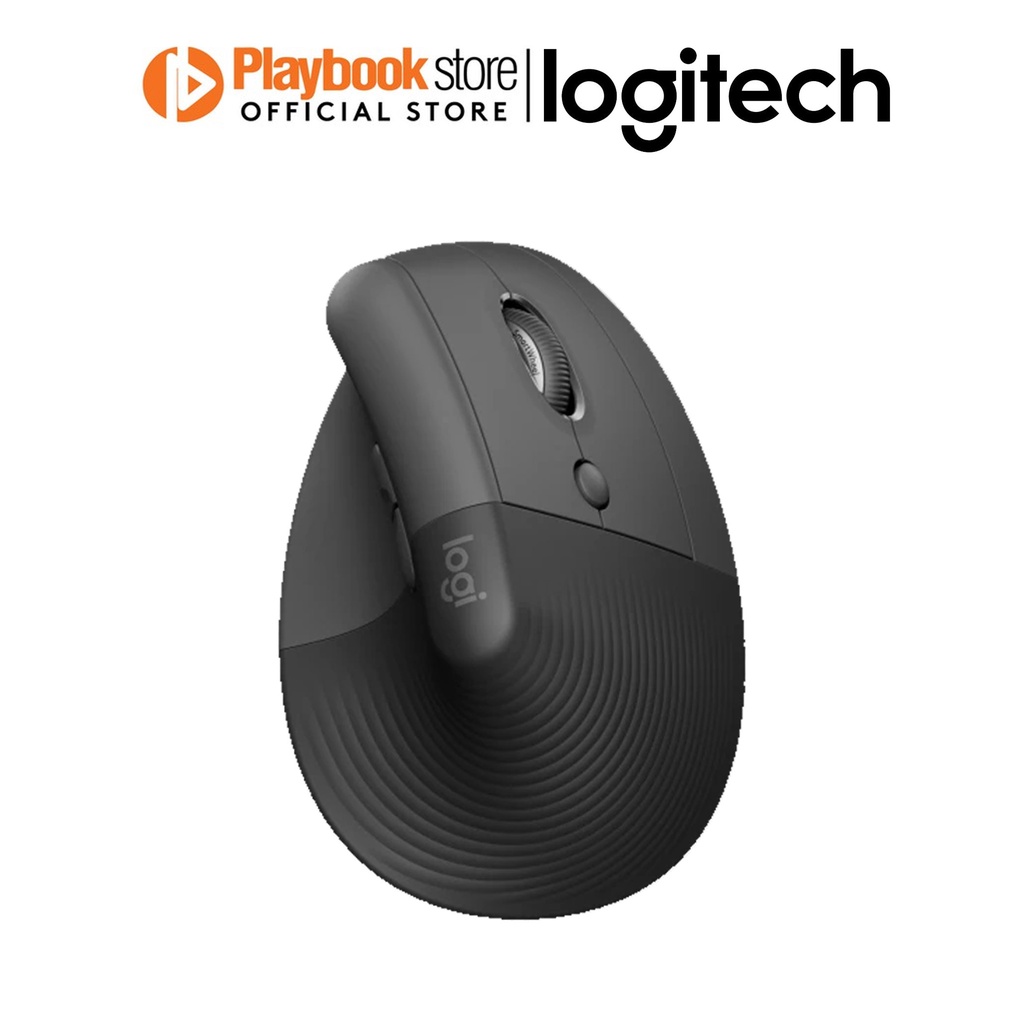 Logitech Lift Vertical Ergonomic Wireless Mouse | Shopee Philippines