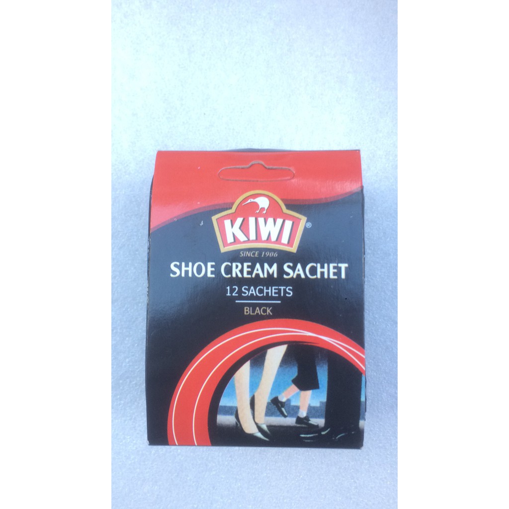 Kiwi shoe cream sachet 12sachets 12packs(isang dozen) | Shopee Philippines