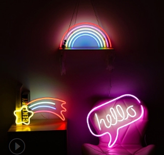 New Large LED Neon Back Panel Full Series Acrylic Transparent Back ...