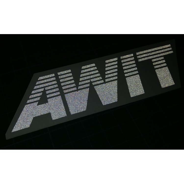 AWIT STICKER (3M REFLECTORIZED 610 SERIES) | Shopee Philippines
