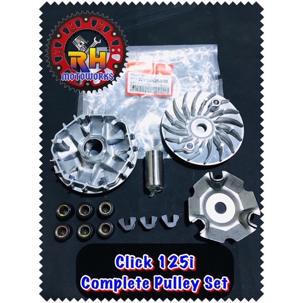 Click 125 Complete Pulley Set (HONDA) | Shopee Philippines