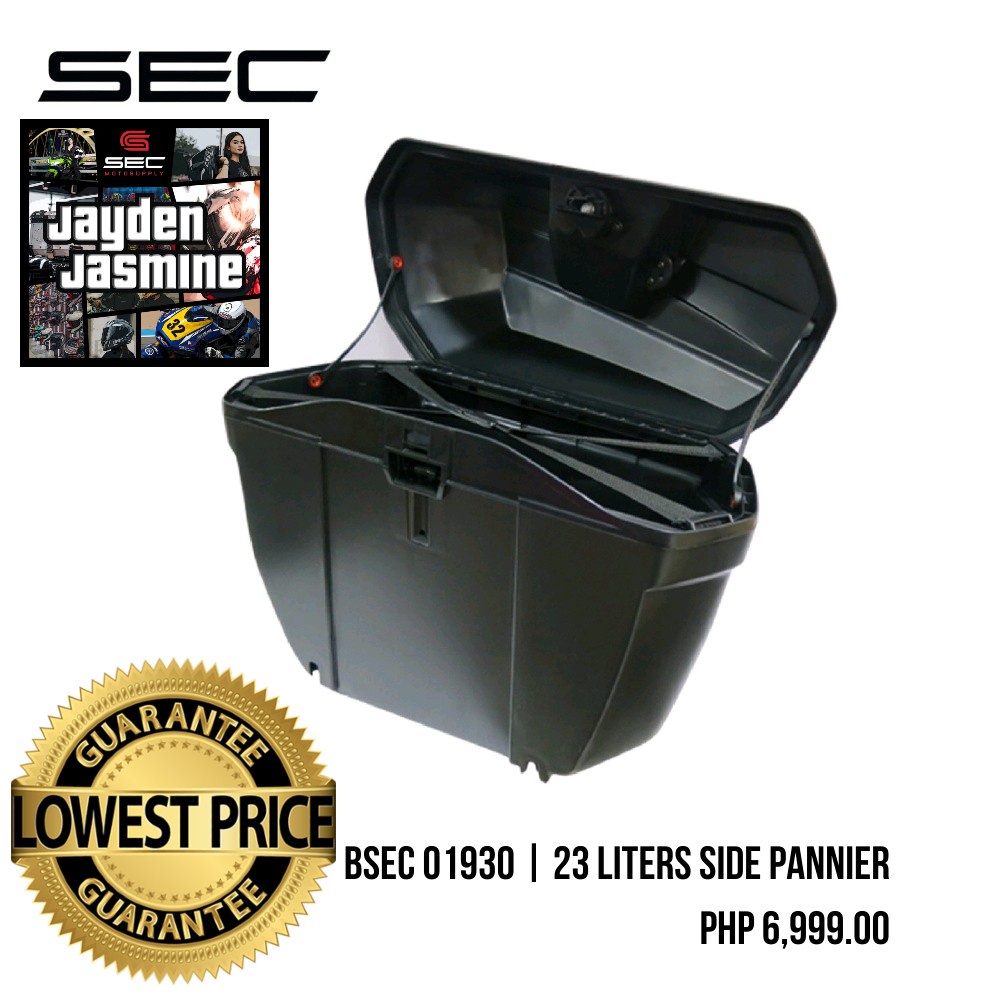 23L side pannier (sec brand) | Shopee Philippines