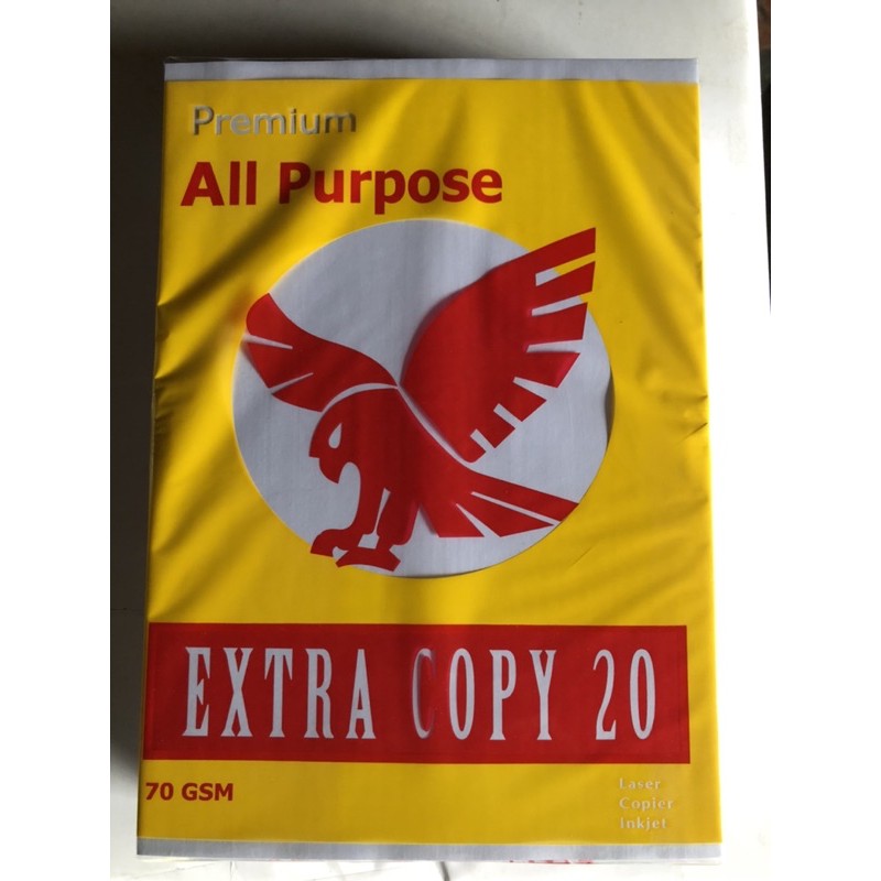 Extra Copy 20 All Purpose Bondpaper Sub 20 A4 500 sheets | Shopee ...