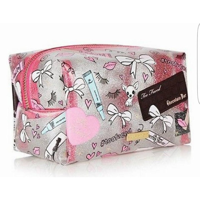 Too Faced Makeup Bag Skinny Dip | Saubhaya Makeup