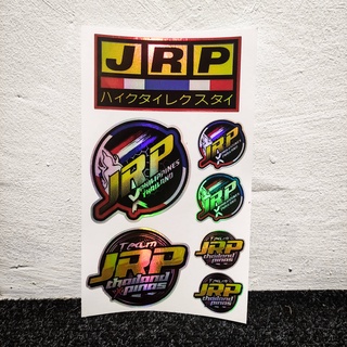 JRP Motorcycle Hologram Sticker Pack Outdoor Laminated Decals Thailand ...