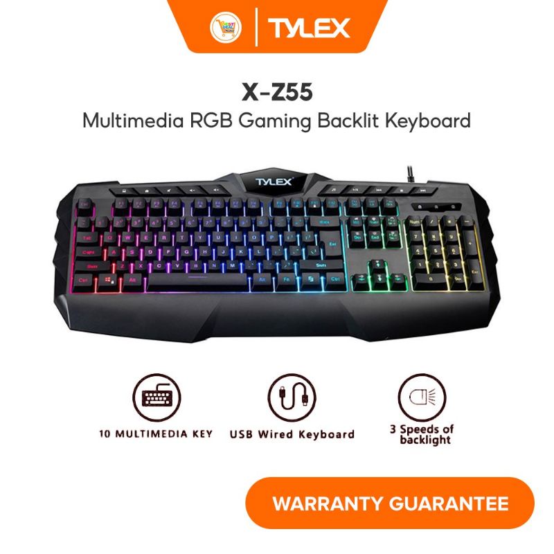 TYLEX XZ66 GAMING KEYBOARD | Shopee Philippines
