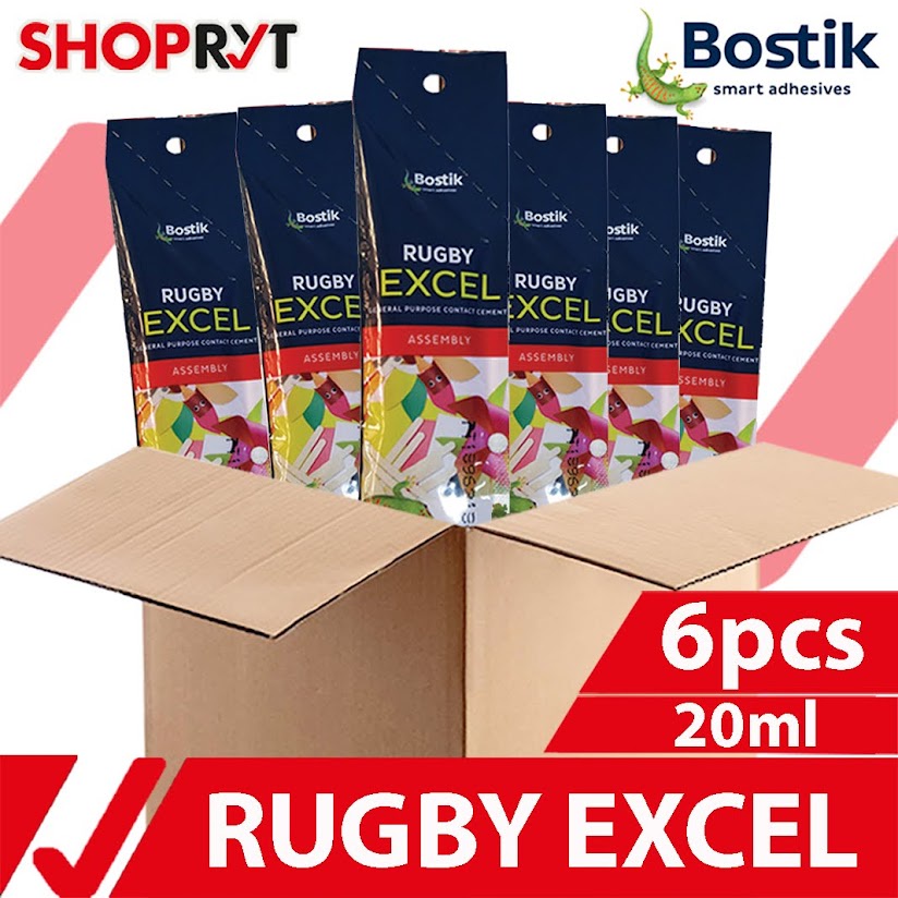 BOSTIK Rugby Excel 20ml General Purpose Contact Cement High Bond ...