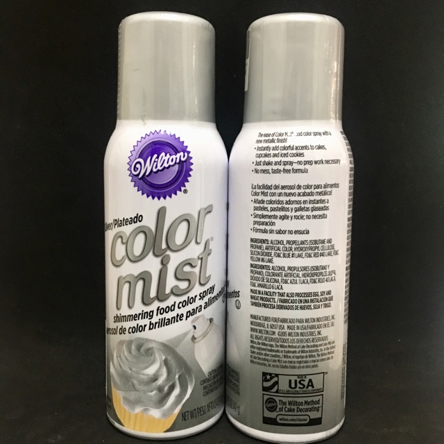 Wilton Color Mist Silver 42g | Shopee Philippines