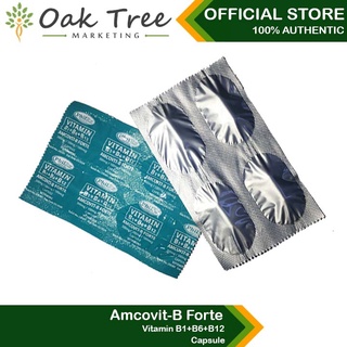 Vitamin B1+B6+B12 Capsule (Amcovit-B Forte) | Shopee Philippines