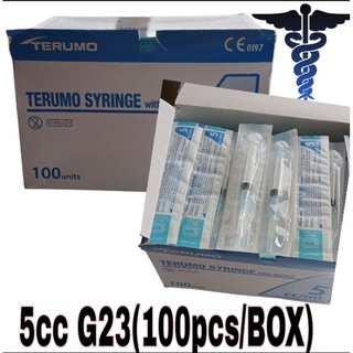 Original Terumo Syringe (1cc/3cc/5cc and 10cc) 100pcs per BIG BOX (ON ...