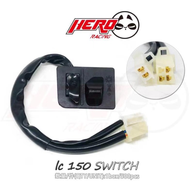 Motorcycle sniper 150 Handle Switch 3-way( high and low & starter ...
