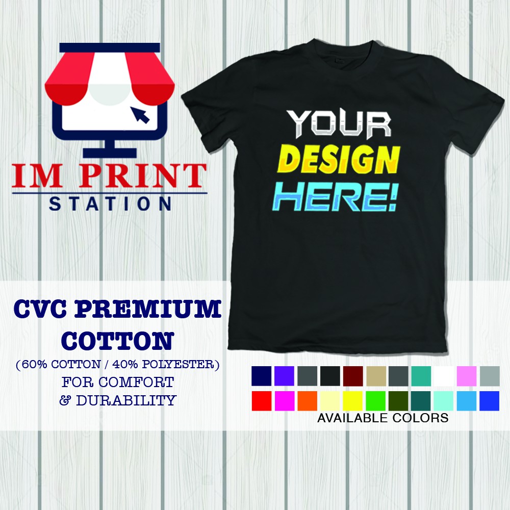 Customized Shirts - Imprint Your Own Design We Print Here Any Designs ...