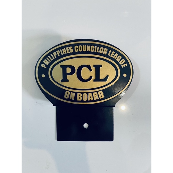 PCL Car Plate Emblem | Shopee Philippines