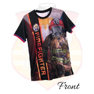 FIREFIGHTER good quality Fully Sublimated Shirt with BFP Logo | Shopee ...