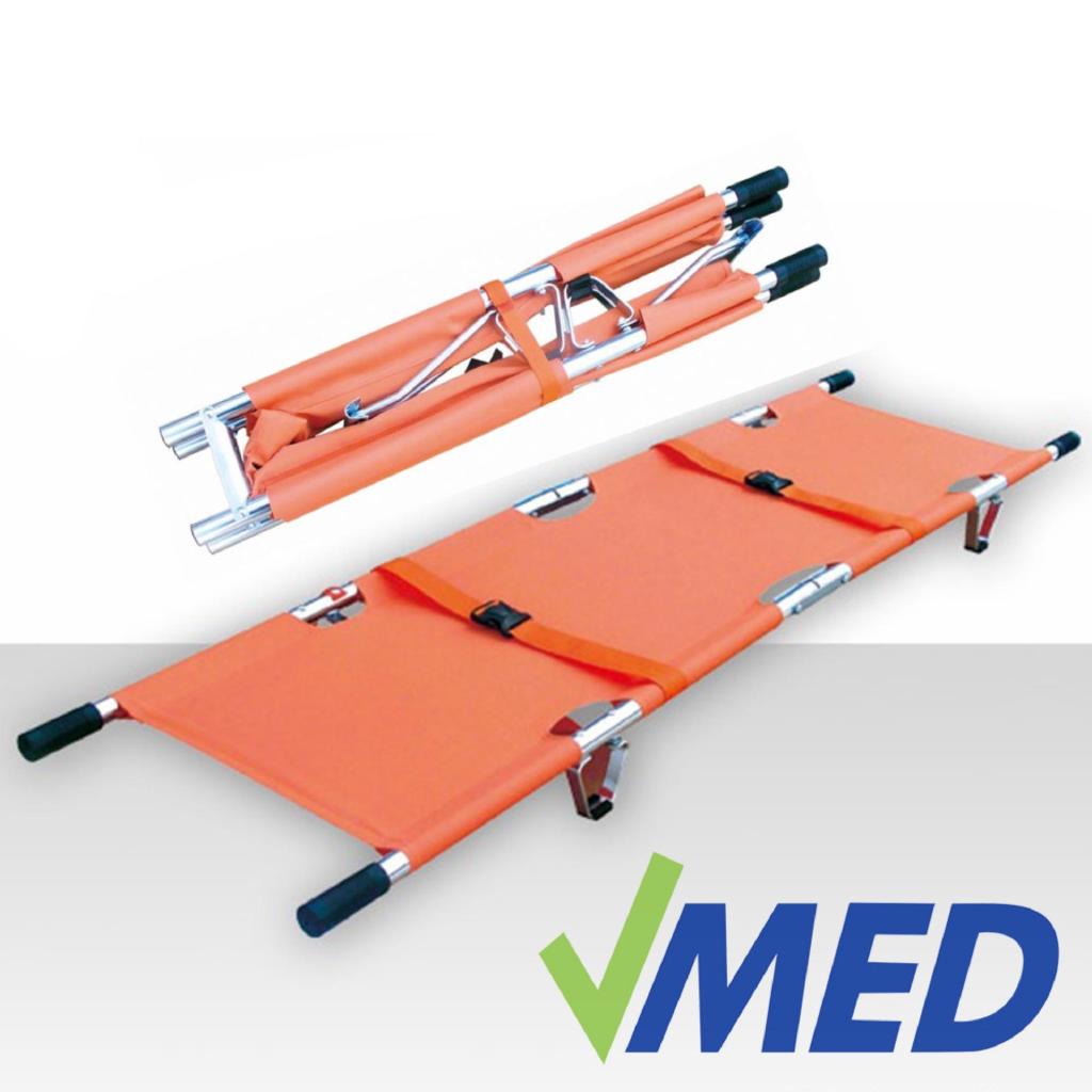 Folding Stretcher Portable Folding Bed with Bag Emergency | Shopee ...