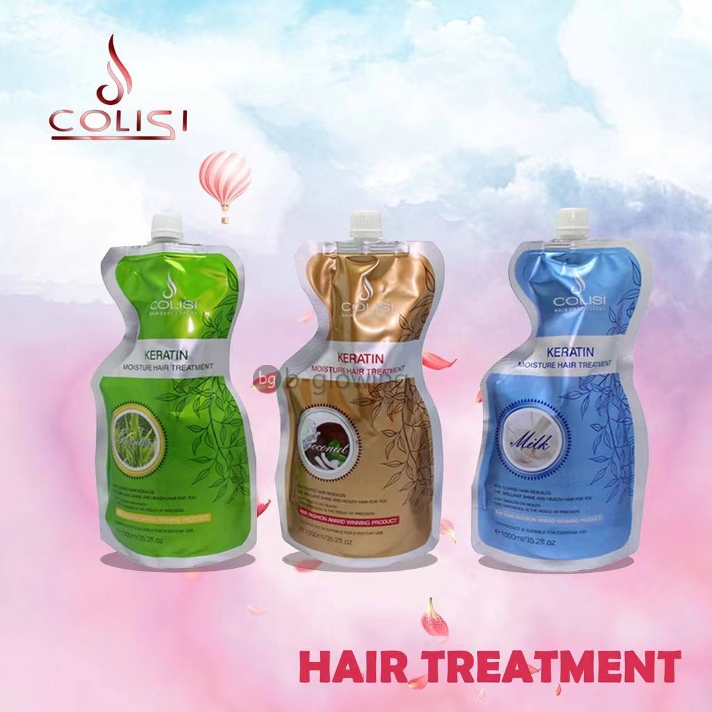 COLISI Keratin Moisture Hair Treatment 1000ml | Shopee Philippines