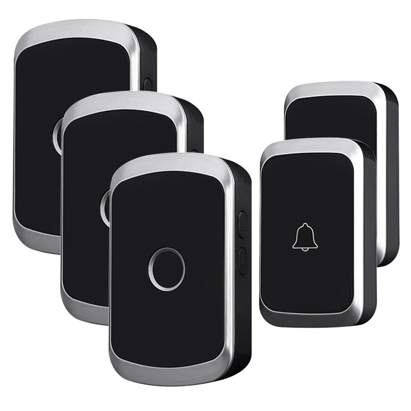 Wireless Doorbell Waterproof AC 110 220V Wifi Digital Battery Button 36