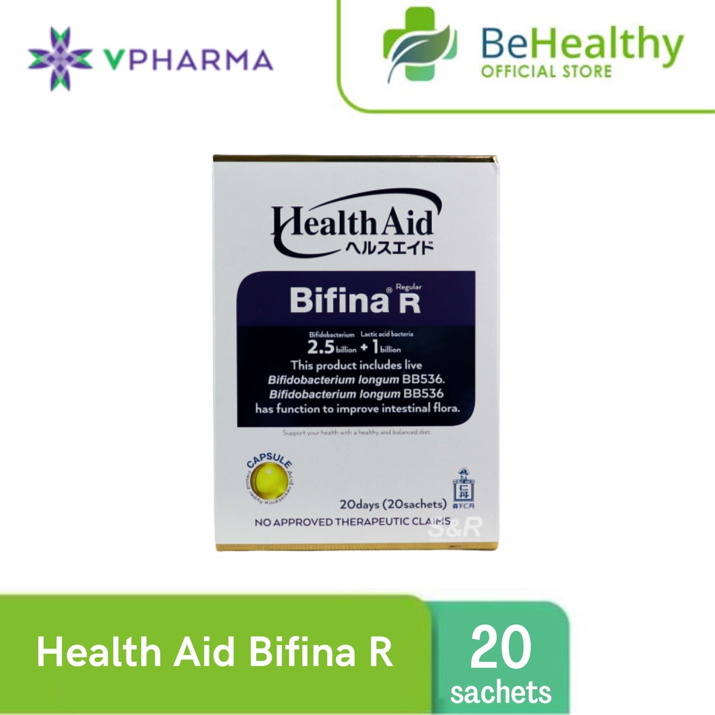 Health Aid Bifina R (20 sachets) | Shopee Philippines