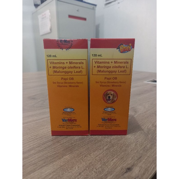 Papi Ob for pregnant and lactating pets 120mL | Shopee Philippines