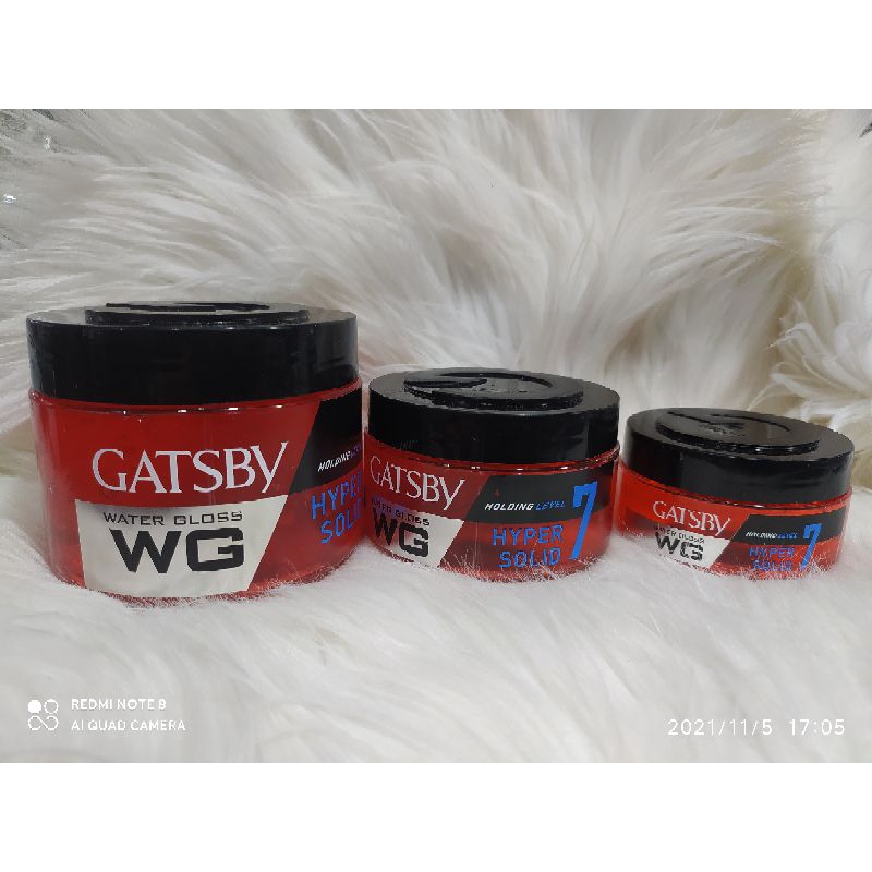 MERAH Gatsby WG WATER GLOSS HYPER SOLID LEVEL 7 GATSBY GEL Red | Shopee ...