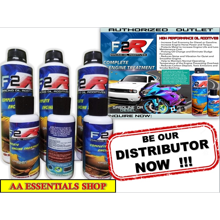 F2R RACING OIL ADDITIVES COMPLETE ENGINE TREATMENT - 60 ML/250 ML ...