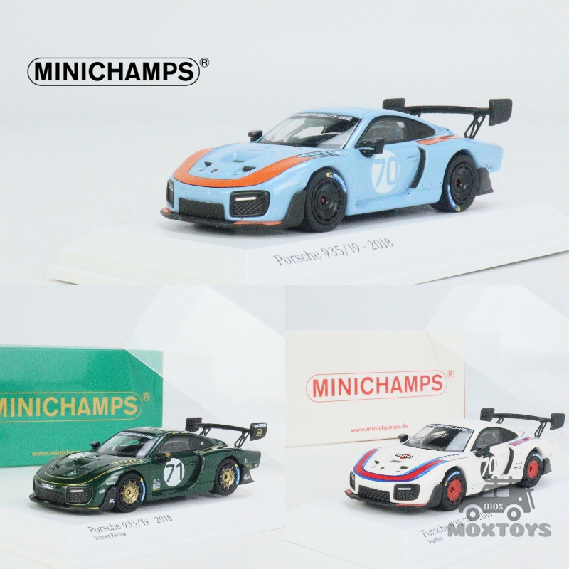 MINICHAMPS 1:64 PORSCHE 935/19 2020 JAGERMEISTER MARTINI GULF Diecast ...