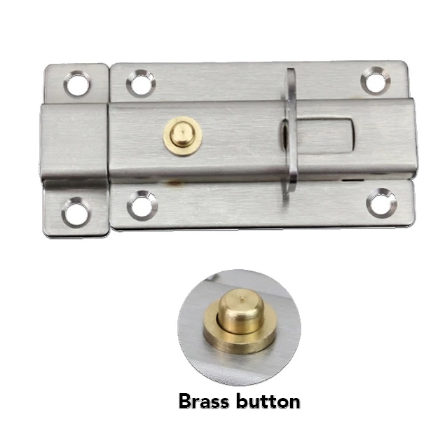 Stainless Steel Spring Bolt Heavy Duty Safety Lock | Shopee Philippines