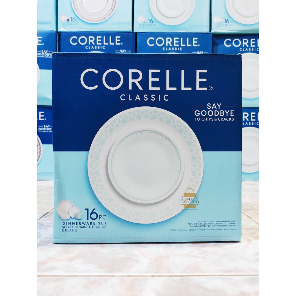 Corelle 16-Piece Dinnerware Set (Classic/Studio Collection/Signature ...